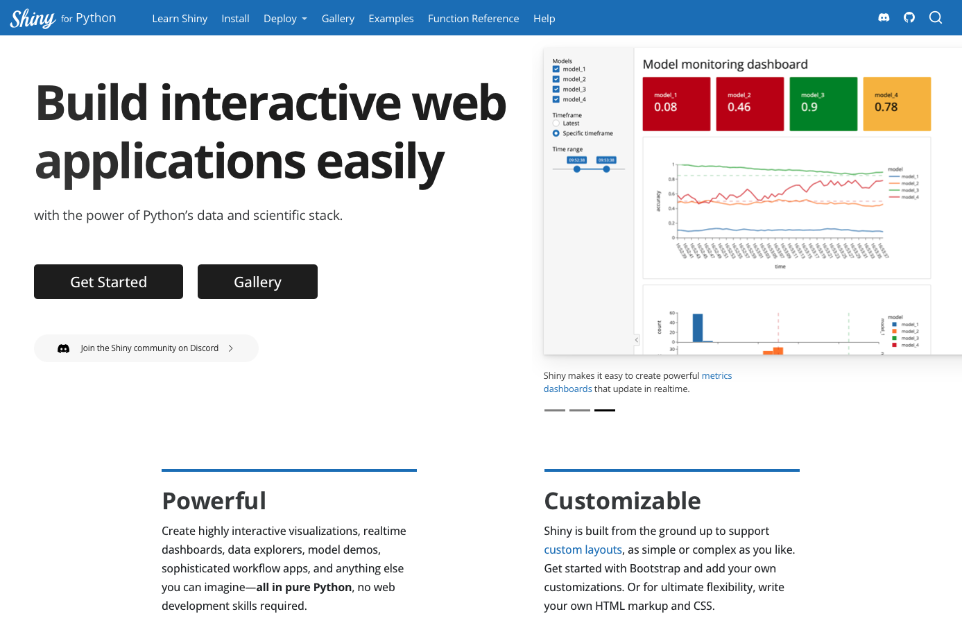 Dashboards with Jupyter and Quarto